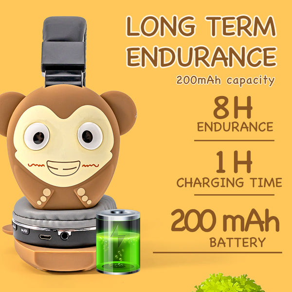 Kid Cartoon Bluetooth Headphone For School MOQ1K – YLFASHION Headphone ...
